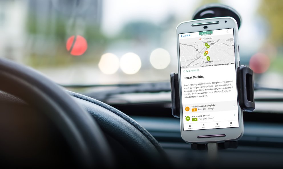 A future-proof, cost-effective mobile parking guidance system with ...