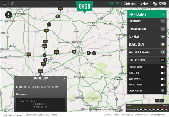 Ohio Department of Transportation relies on Parquery to guide truckers ...
